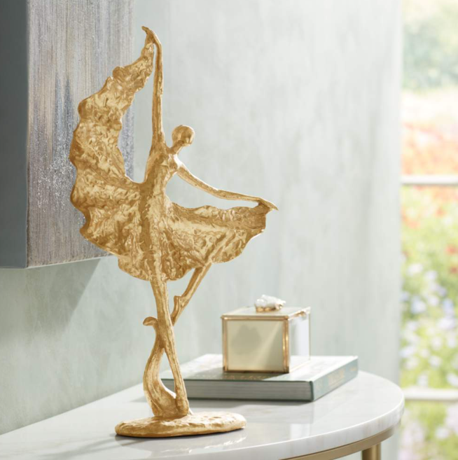 Gold Dancer Statue – TRAVEL & LIVING